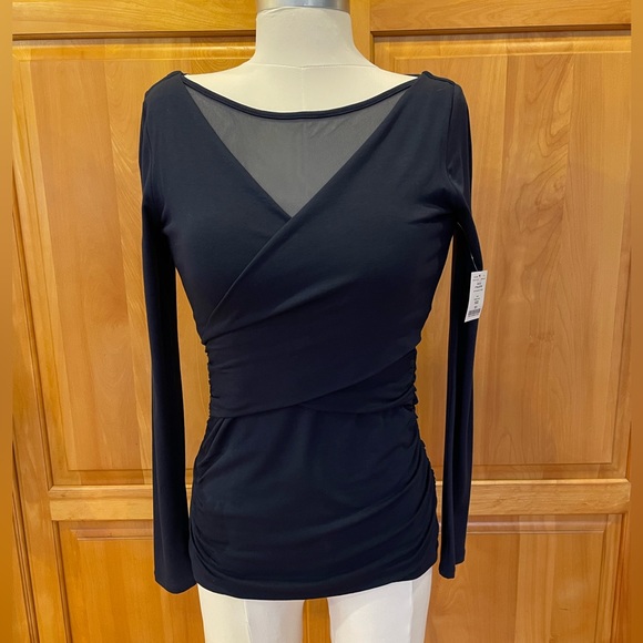 White House Black Market | Tops | White House Black Market Navy Blue ...